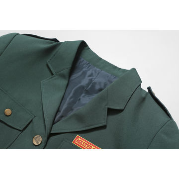 China New stylish men green security guard uniforms blazers on Global ...