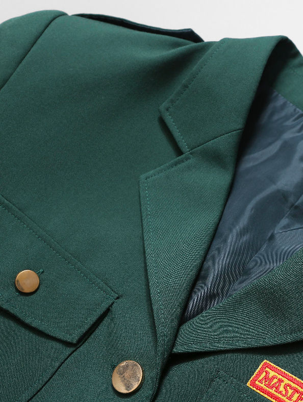 China New stylish men green security guard uniforms blazers on Global ...