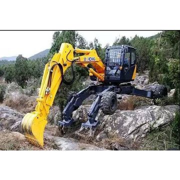China Wheel Walking excavator,spider excavator,all-terrain excavator on ...