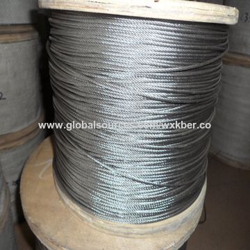 China AISI 304 AISI 316 Stainless Steel Wire Rope on Global Sources,316 ...