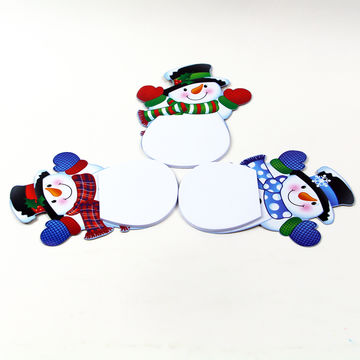 China Kids mini shape notepad promotion gift pad shape notebook Santa ...