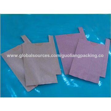 China Waterproof Kraft Paper Grape Bags, Fruit Sun Protection, Factory ...