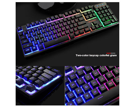 China New standard LED luminous wired waterproof professional gaming ...