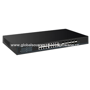 China 19" Rack Computer Network Switch, 10GB Management 8 Port SFP ...