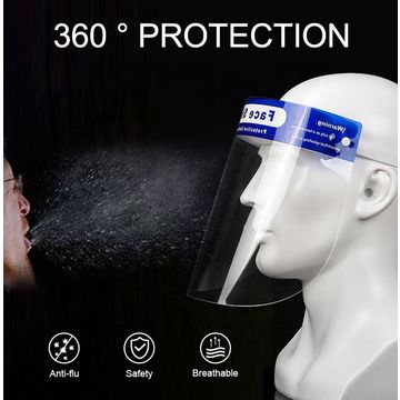 China Face shield PPE material surgical mask with face shield medical ...