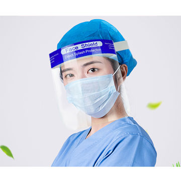 China Face shield PPE material surgical mask with face shield medical ...