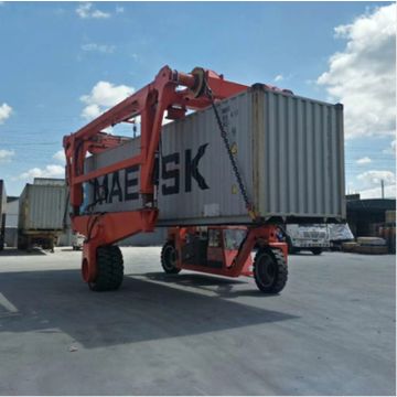 China Straddle Carrier 20/40 FT TILTING SHIPPING CONTAINER LOADERS ...