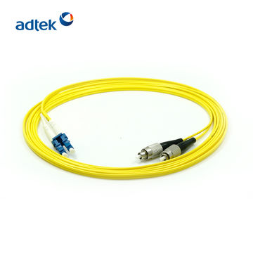 China Optical Patch Cord Jumper, fiber component Duplex single-mode on ...