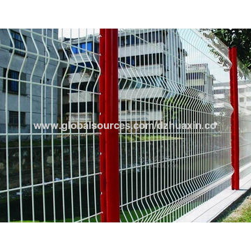 China Peach post for welded fence on Global Sources,welded fence peach ...