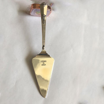 China Metal fancy cake servers, cake knife set, cake spatula, eco ...