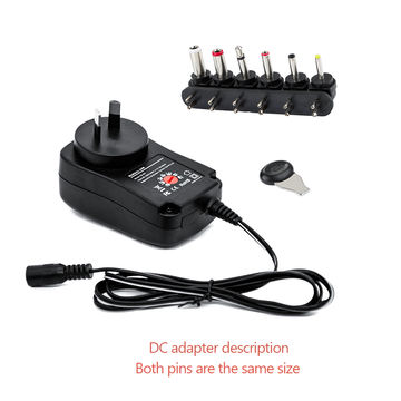 China 24W Switching Power Supply Multiple Adjustable Voltage Wall ...