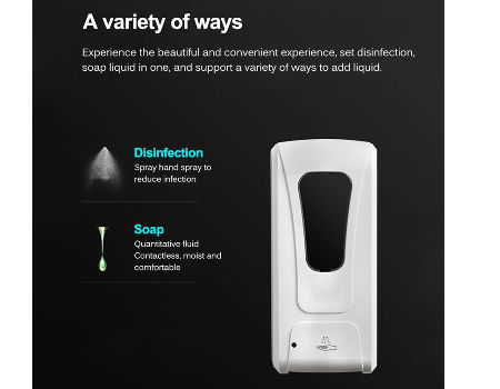 Touch Free Automatic Alcohol Sprayer Hand Sanitizer Soap Dispensers ...