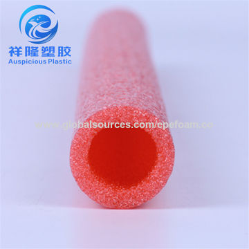 ChinaSmall size colored epe closed cell foam pipe foam tube for ...