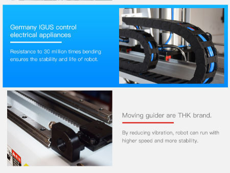 China 3 axis super low altitude automatic industrial cartesian robot ...