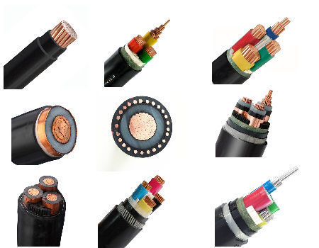 8.7/15KV Medium Voltage 3 Cores XLPE Insulated Underground Electrical ...