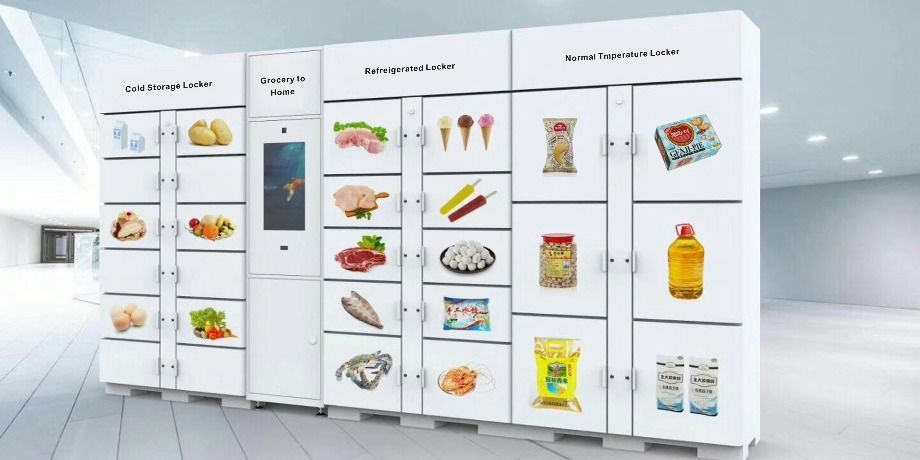 China Cold chain delivery frozen locker for beverages, ice cream ...
