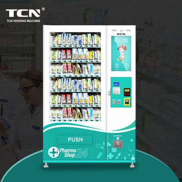 China TCN medical supply vending machines portable sanitizer vending ...