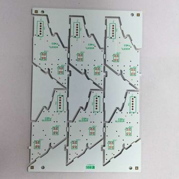 ChinaRouting+stamp holes HASL aluminium PCB printing on Global Sources