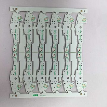ChinaRouting+stamp holes HASL aluminium PCB printing on Global Sources