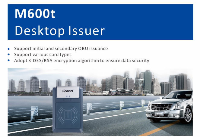 China Genvict ETC Deskstop Issuer for DSRC OBU and IC Smart card reader ...