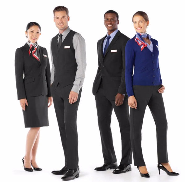 Custom high quality long sleeve aircraft engineer uniform airline pilot ...