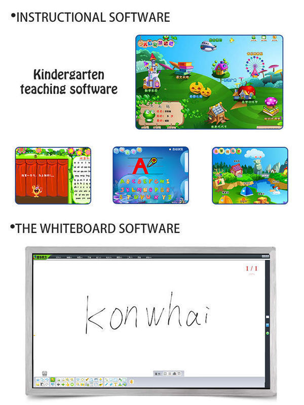 China LED all-in-one pc 75 inch interactive display machine with vesa ...