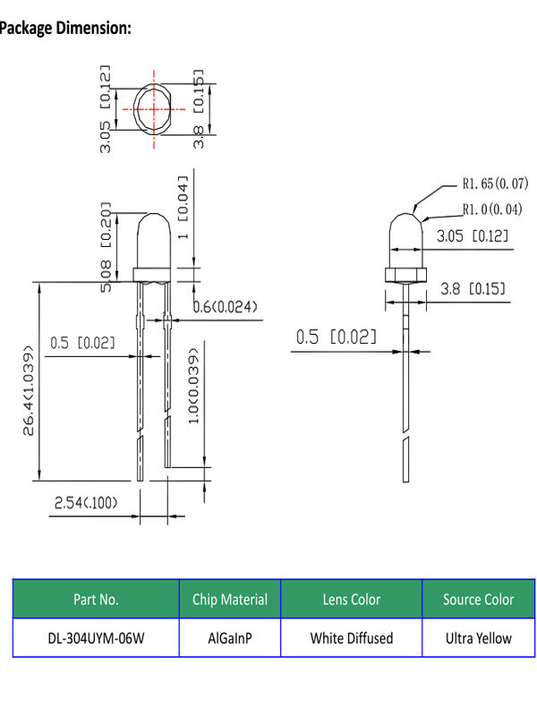 China 3mm Round Standard T-1 Type Ultra Yellow LED on Global Sources
