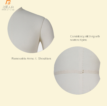 BEIFUFORM Male Full Body Dress Form With Collapsible Shoulders and ...
