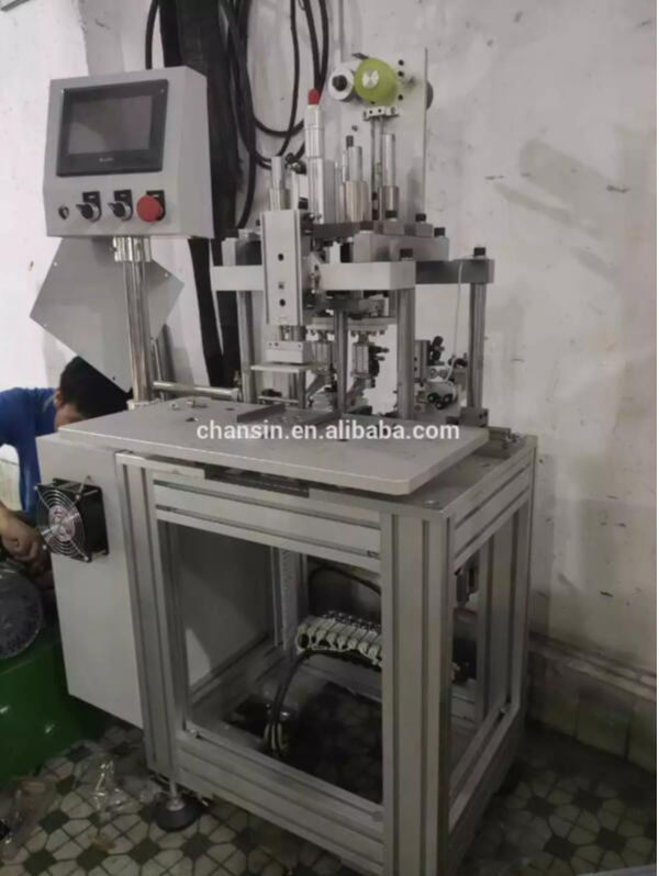 Semi-automatic one year warranty outside face mask earloop ultrasonic welding machine for face ...