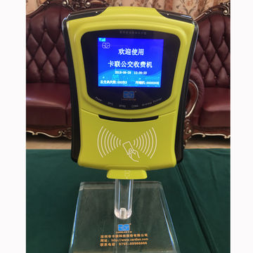 China Android bus POS validtaor with NFC and barcode scanner for city ...