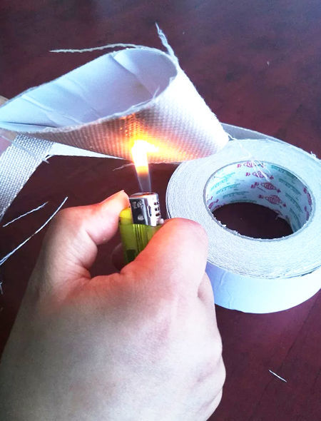 China High temperature self-adhesive silica tape on Global Sources,Self ...