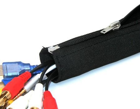 China EKO 40mm ID*30mm Halogen free flexible zipper cable wrapping ...