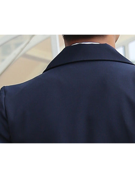 Blazer shirt and pant set japanese male navy blue school uniforms, navy ...