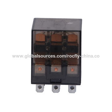 China RLY3C-12VDC 3PDT 10A relay 12VDC LY3 power relay ag alloy on ...