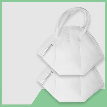 China In Stock Disposable Protective Nonwoven KN95 Folding Half Face Mask for Self Use on Global ...