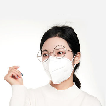 China In Stock Disposable Protective Nonwoven KN95 Folding Half Face Mask for Self Use on Global ...
