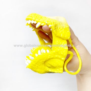 China Top quality Halloween party tpr Dinosaur Animal Mask Scary Red ...
