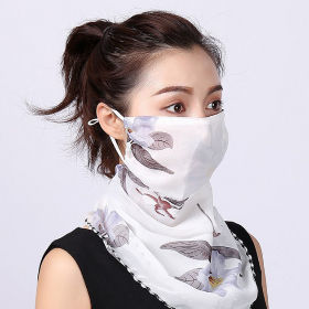 China Summer cliffon Outdoor Riding Sun Masks Full Face neck Protection ...