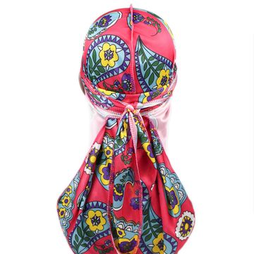 China Durag with Long Tail and Wide Straps on Global Sources,hair cap ...