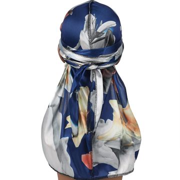China Durag with Long Tail and Wide Straps on Global Sources,hair cap ...