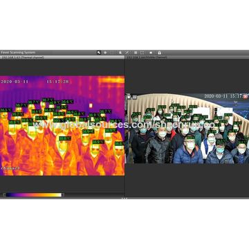 China Non-contact fever detection and alarm thermal camera on Global ...