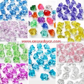 China Plastic beads diamond shaped PS material on Global Sources