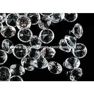 China Plastic beads diamond shaped PS material on Global Sources