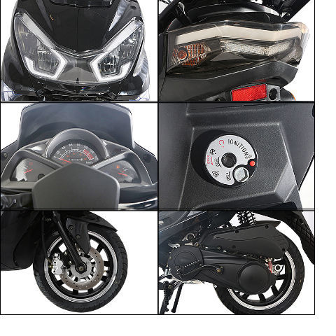 China 2020 ZNEN gas scooter, 125/150cc, EEC, EPA, DOT certified Tiger ...