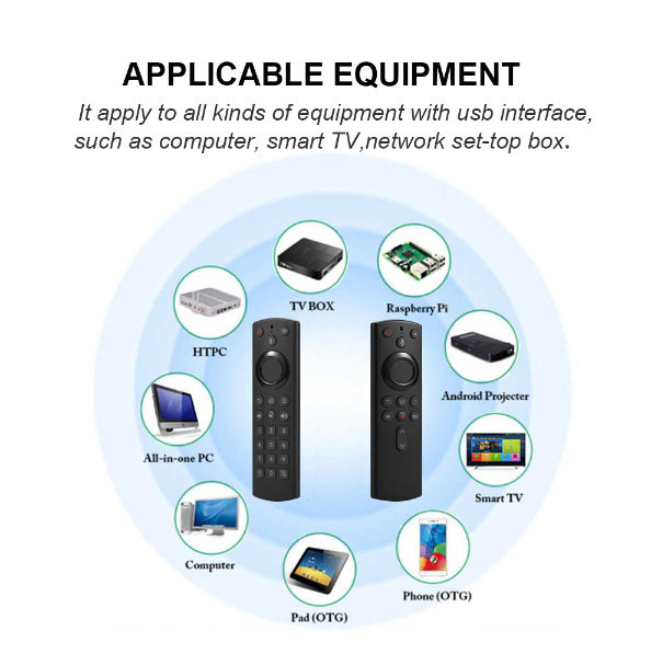 2020 Newest Product U26TV Remote Controller 2.4g Voice Search Air Mouse ...