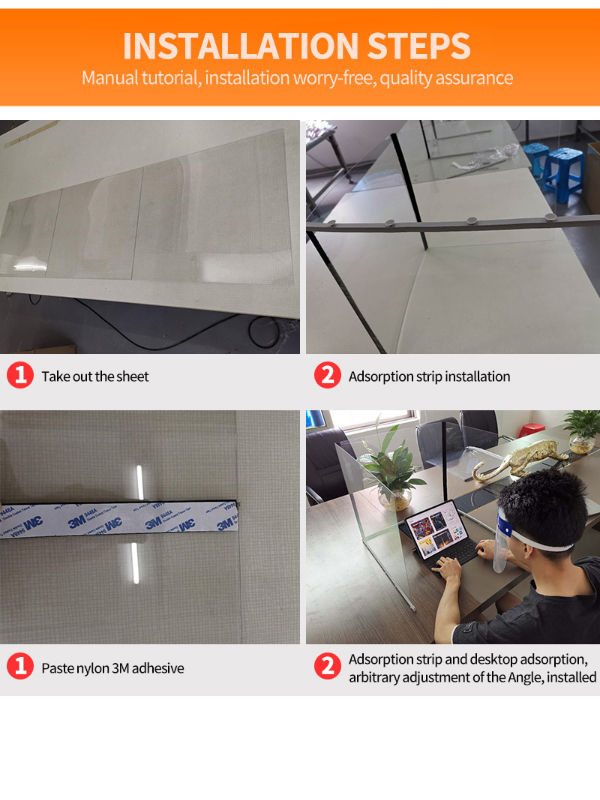 China Canteen Table Divider Protection Plastic Sheet Transparent ...