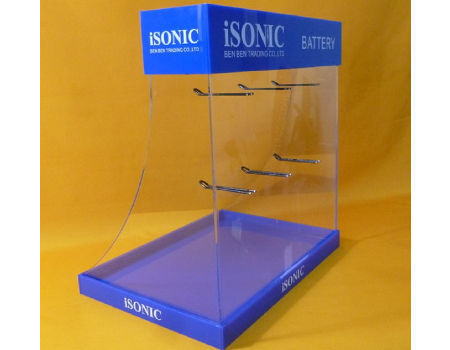 Customized Acrylic Battery Display Stand Accessories Display Holder ...