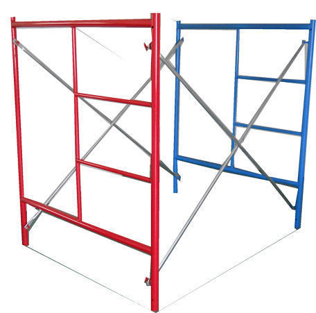 Steel ladder frame scaffolding for construction building framework ...
