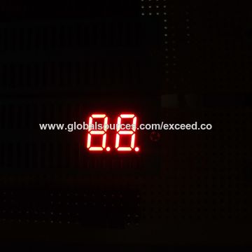 China LED Display with 0.3-inch Dual Digit Display seven segment ...