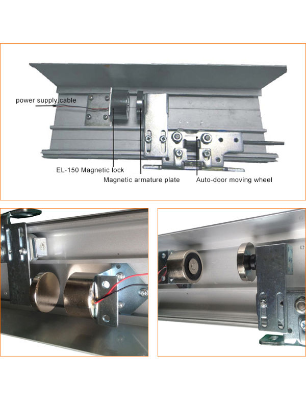 China Magnetic lock for Automatic door with 70KG holding force on ...